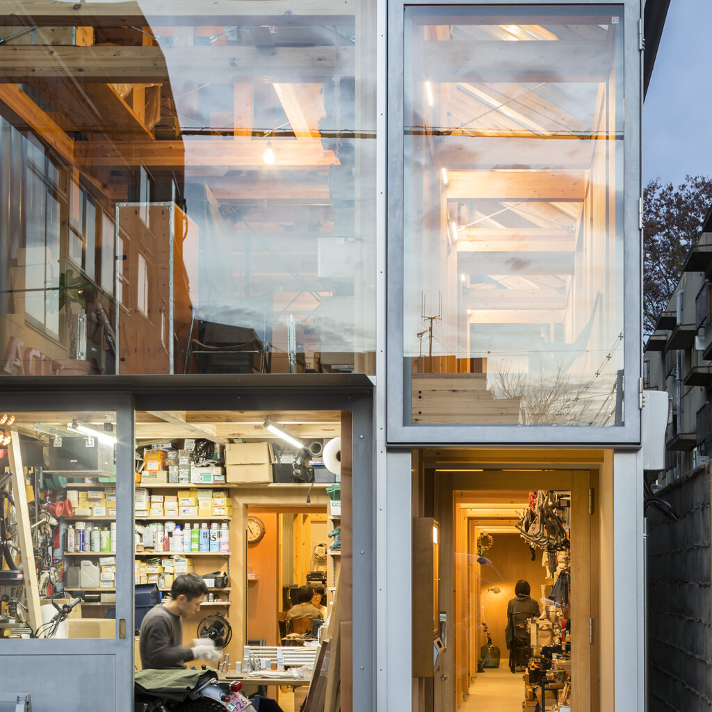 KimuraMatsumoto — house A / shop B・Bolts Hardware Store