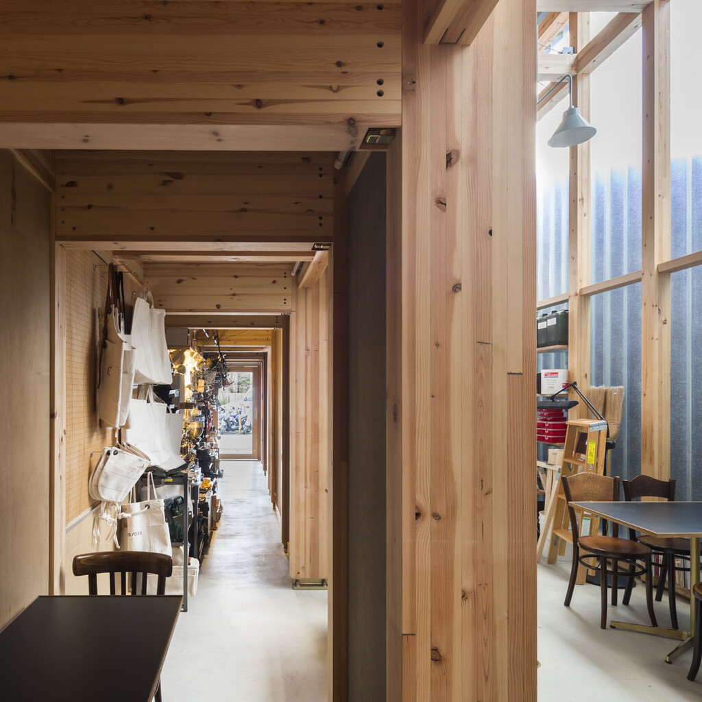 KimuraMatsumoto — house A / shop B・Bolts Hardware Store